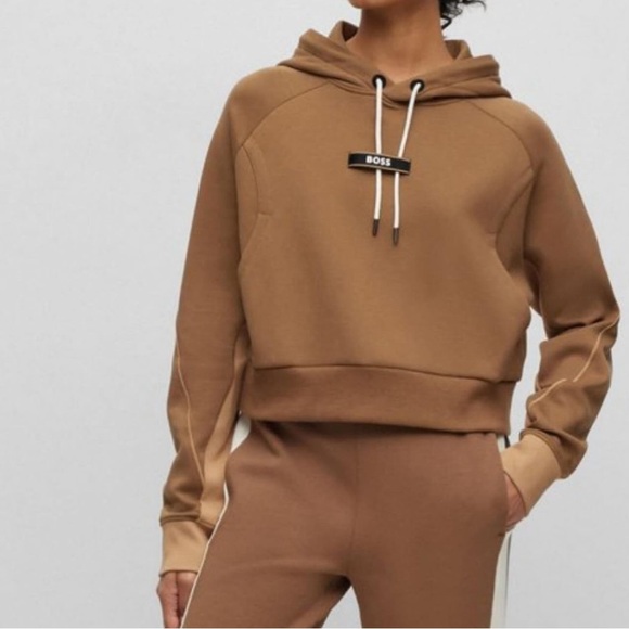 Hugo Boss | Sweaters | Boss X Alica Schmidt Hoodie With Logos And ...